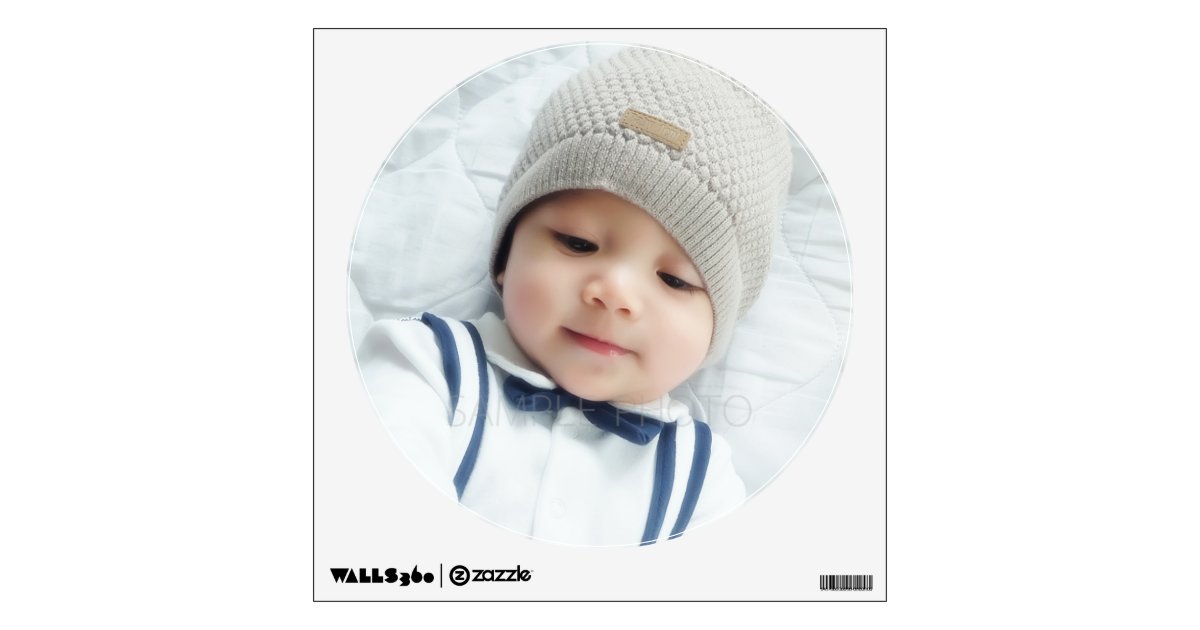 Custom Photo Wall Decal | Zazzle