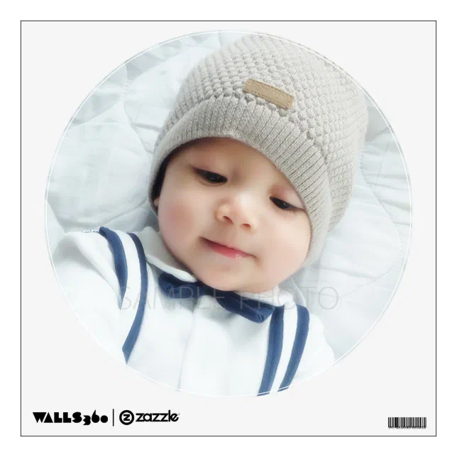 Custom Photo Wall Decal | Zazzle
