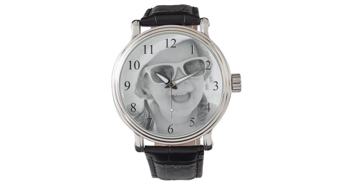 Custom Photo Watch | Zazzle