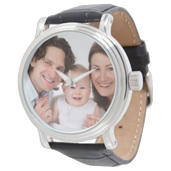Custom Photo Watch Personalized Watch | Zazzle