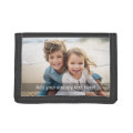 Custom Photo with Your Own Snap Chat Meme Trifold Wallet | Zazzle