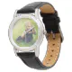 Custom Photo Wrist Watch Without Numbers | Zazzle