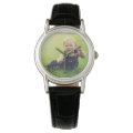 Custom Photo Wrist Watch Without Numbers | Zazzle