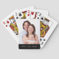 Custom Photo Your Name Playing Cards | Zazzle