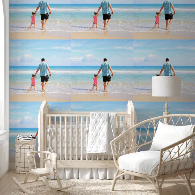 Custom Photo Your Own Design Personalized Wallpaper | Zazzle