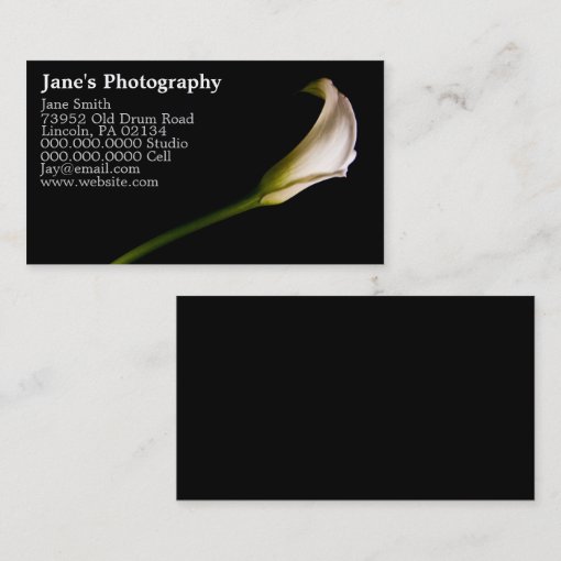 Custom Photography Business Cards | Zazzle