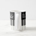 Custom Piano Keys Coffee Mug | Zazzle
