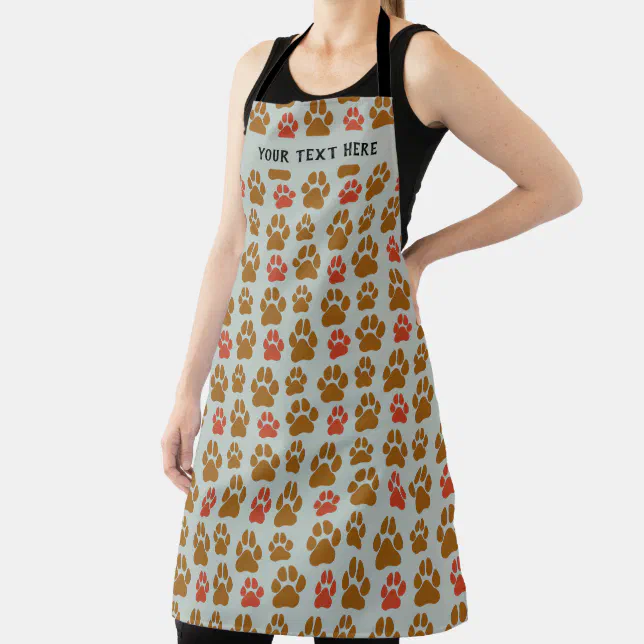 Custom Pick Your Own Colors Pet Grooming Apron | Zazzle