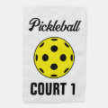 Custom pickleball court garden flag sign | Zazzle