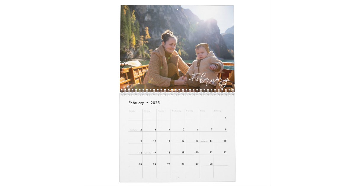 Custom Picture Calendar | Zazzle
