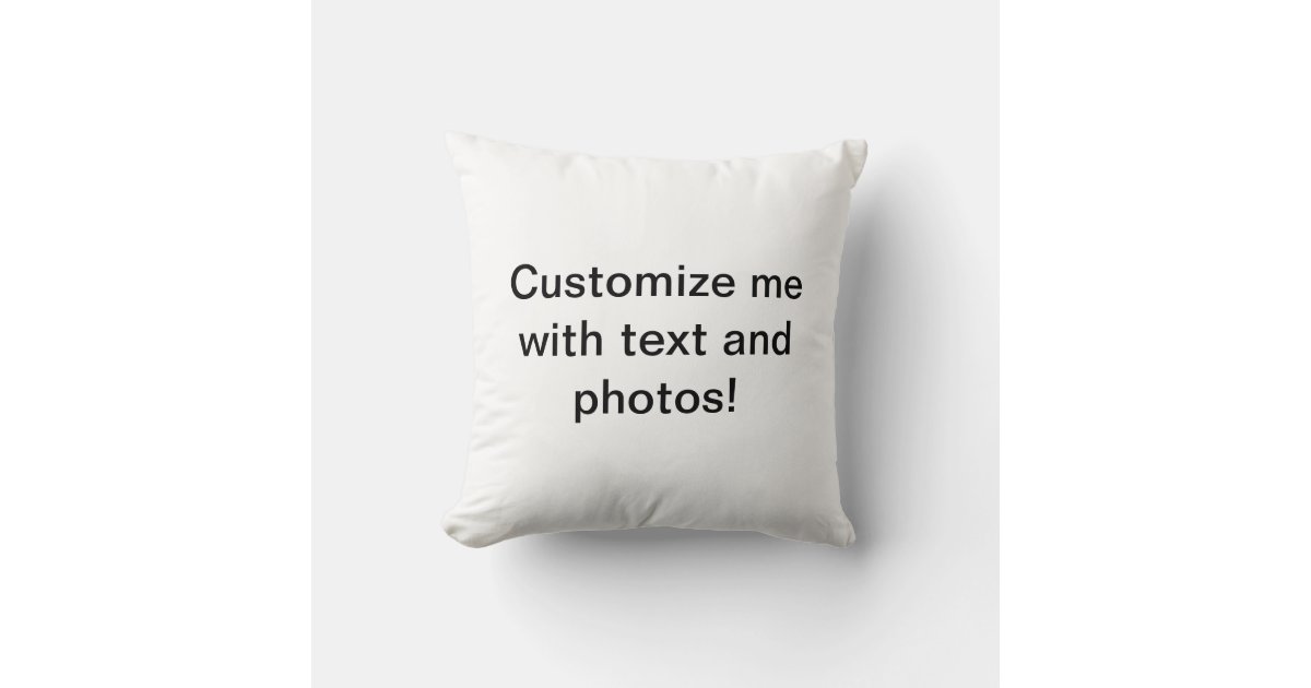 Custom Pillow | Zazzle