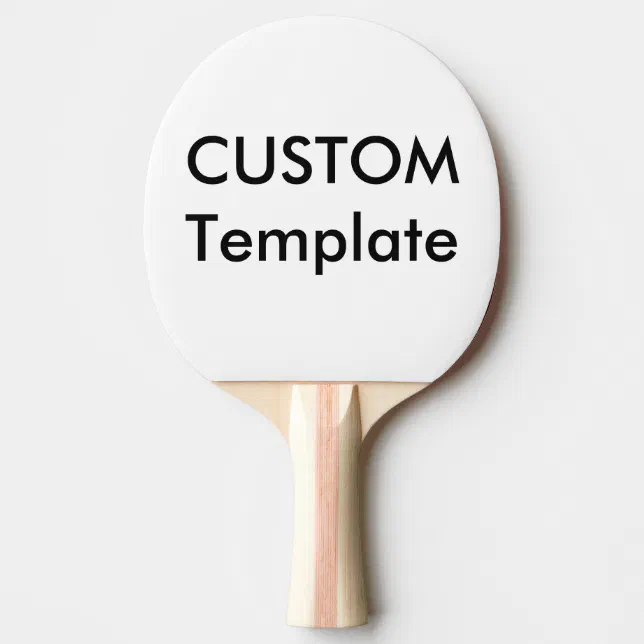Custom Ping Pong Table Tennis Paddle Bat | Zazzle