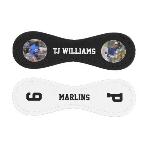 Custom Player Photo Team Name Number Personalized Baseball | Zazzle