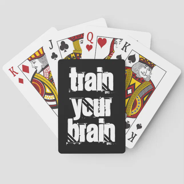 Custom playing cards for memory training | Zazzle
