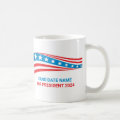 Custom Political Campaign American Flag Election Coffee Mug | Zazzle