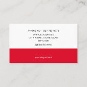 Custom Political Campaign Election Business Card | Zazzle