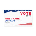 Custom Political Campaign Election Business Card | Zazzle