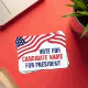 Custom Political Candidate 2024 Election Campaign Business Card | Zazzle