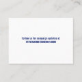 Custom Political Candidate 2024 Election Campaign Business Card | Zazzle