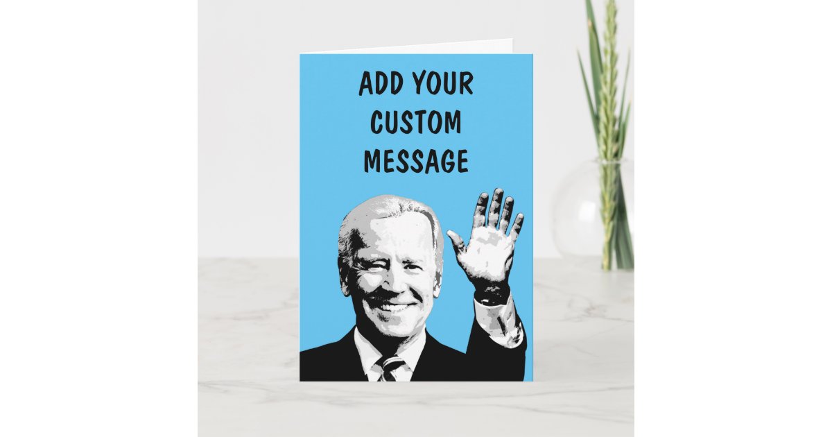 Custom Political Card | Zazzle.com