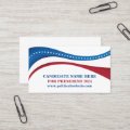 Custom Political Election Candidate 2024 Business Card | Zazzle