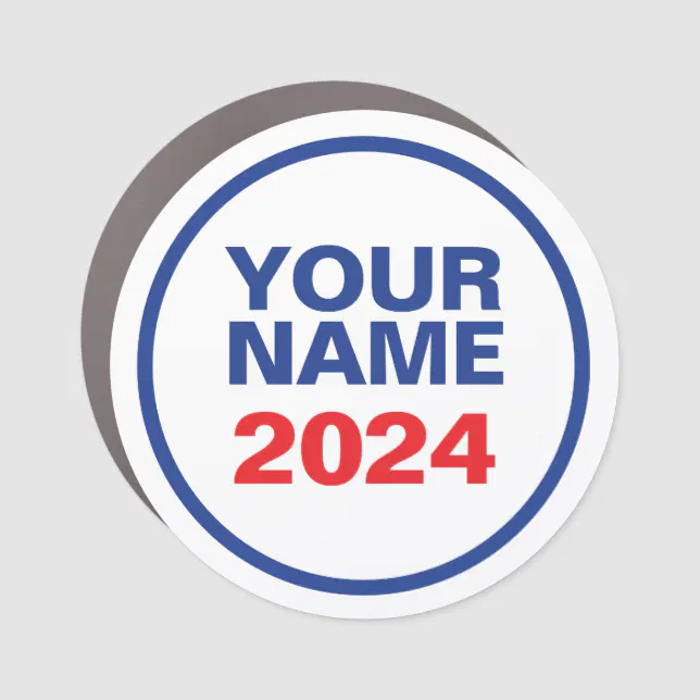 Custom Political Logo (Biden Design) Car Magnet | Zazzle