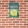 Custom Ponds and Wetlands Aquatic Wildlife Habitat Metal Sign | Zazzle