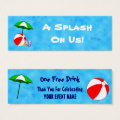 Custom Pool Party Event Drink Ticket | Zazzle