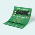 CUSTOM Pooper Scooper business tear sheet flyer | Zazzle