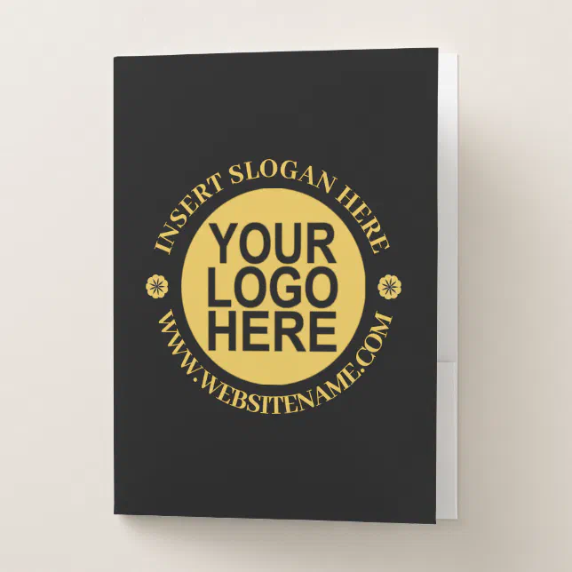 Custom Presentation Folder Logo | Zazzle