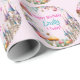 Custom Princess Fairy Daughters Birthday Fairycore Wrapping Paper | Zazzle