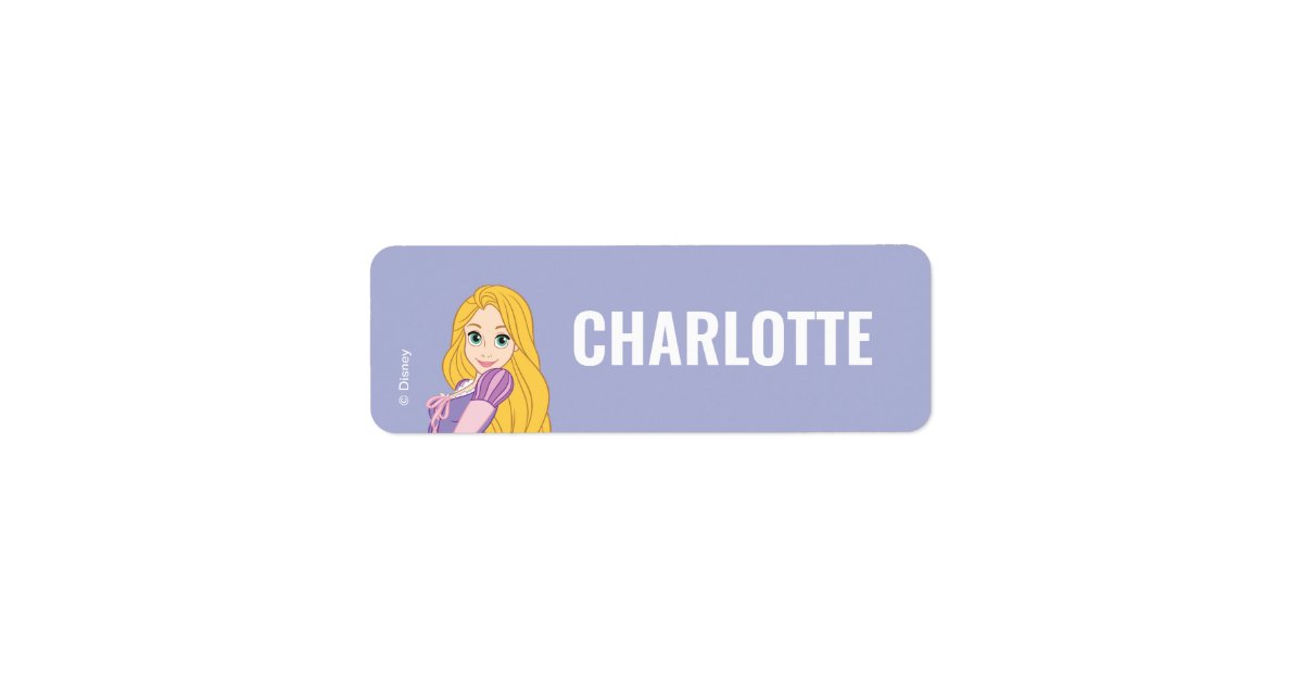 Custom Princess Rapunzel | Back to School Labels | Zazzle