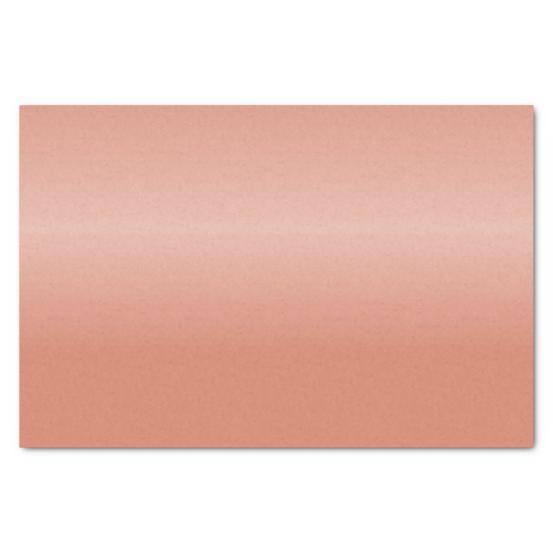 Custom Print Effect Rose Gold Tissue Paper | Zazzle