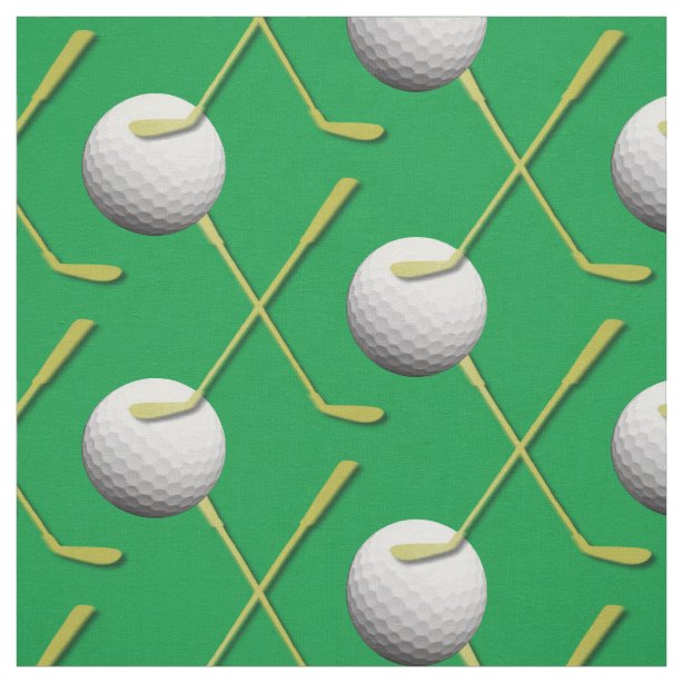 Golf Fabric | Zazzle