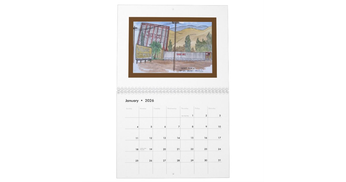 Custom Printed Calendar | Zazzle