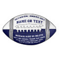 Custom Printed Footballs with Brief INSTRUCTIONS | Zazzle
