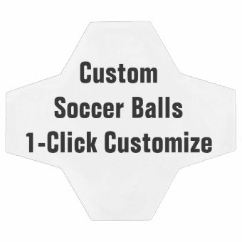 Custom Printed Personalized Soccer Ball | Zazzle