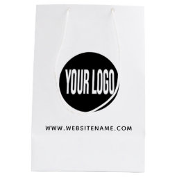Custom Printed Shopping Bag Logo/Text | Zazzle