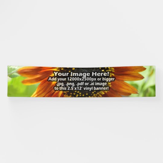 Custom Printed Vinyl Full-Color Printing 12' Wide Banner | Zazzle.com