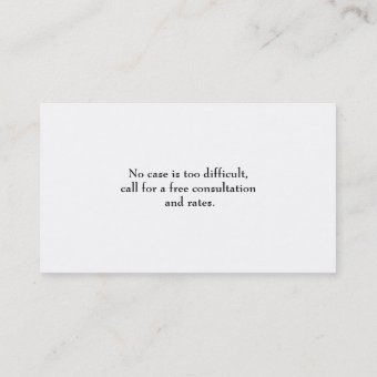 Custom Private Investigation Business Card | Zazzle