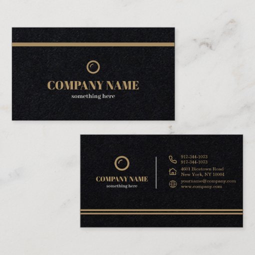 Custom Professional Business Card Logo Design | Zazzle