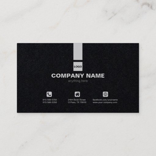 Custom Professional Business Card Logo Design | Zazzle