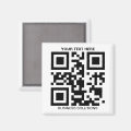 Custom promo QR code Magnet | Zazzle