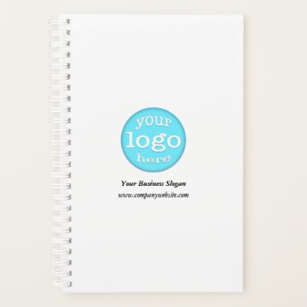 Custom Promotional Business Company Logo Office Planner | Zazzle