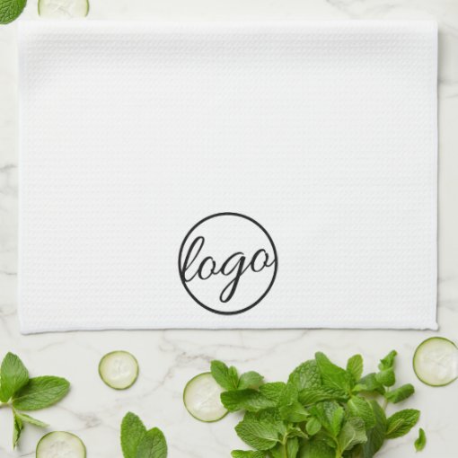 Custom Promotional Business Logo Kitchen Towel | Zazzle