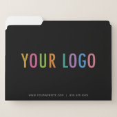 Custom Promotional File Folders with Company Logo | Zazzle