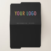 Custom Promotional File Folders with Company Logo | Zazzle