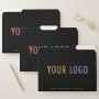 Custom Promotional File Folders with Company Logo | Zazzle