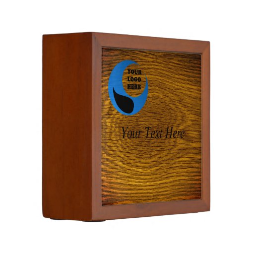 Custom Promotional Gift For Office Desk Organizer | Zazzle