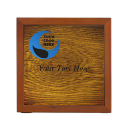 Custom Promotional Gift For Office Desk Organizer | Zazzle